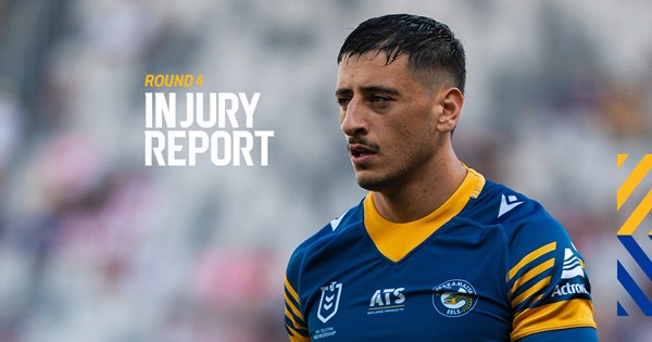 NRL Injury Report: Round 4 | Eels