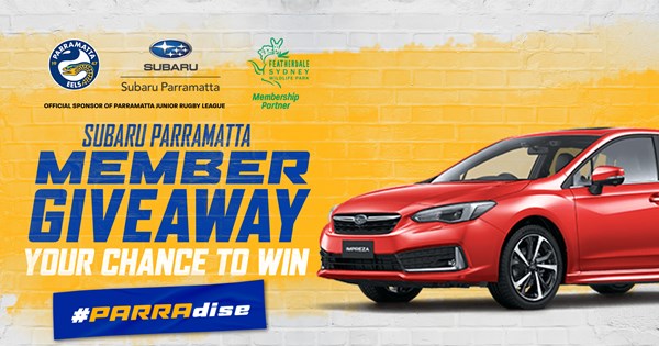 Subaru Parramatta Member Giveaway | Eels