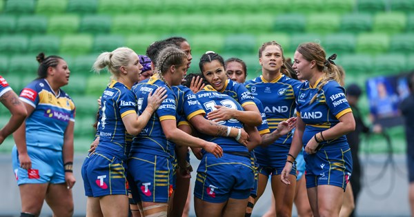 Victory eludes brave Eels in NRLW Titans v Eels | Eels