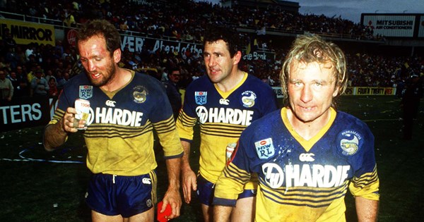 Sterlo and his mate Ray Price | Eels