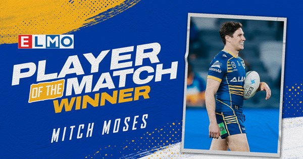 ELMO Player of the Match Winner - Round 20 | Eels