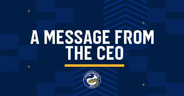 Update from the CEO: July 2023 | Eels