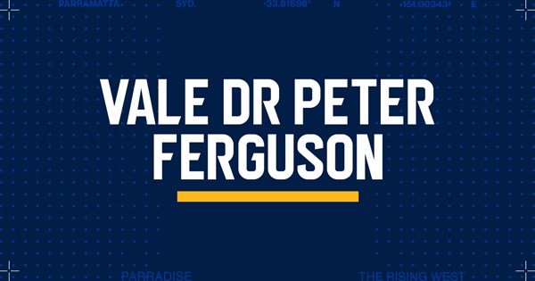 Vale Dr Peter Ferguson | Eels
