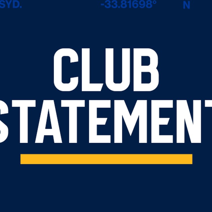 Club Statement | Eels