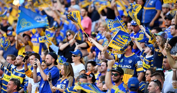 NRL fans stand as one | Eels