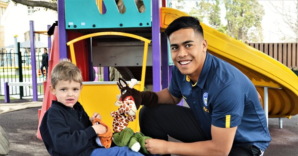 Eels supporting the education of young people with autism at Giant ...