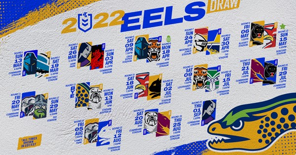 2022 Eels Draw Release | Eels