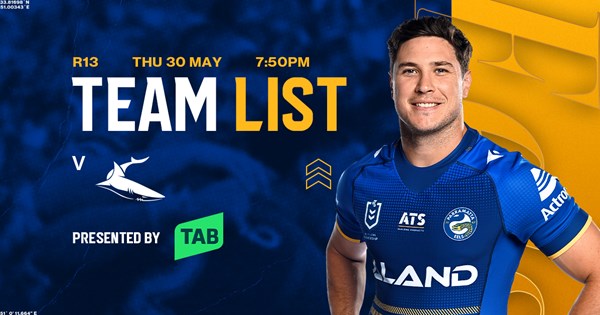NRL Team List: Round 13 | Eels