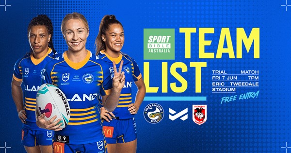 NRLW Team List: Trial Match | Eels