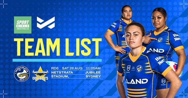 NRLW Team List: Round 6 | Eels