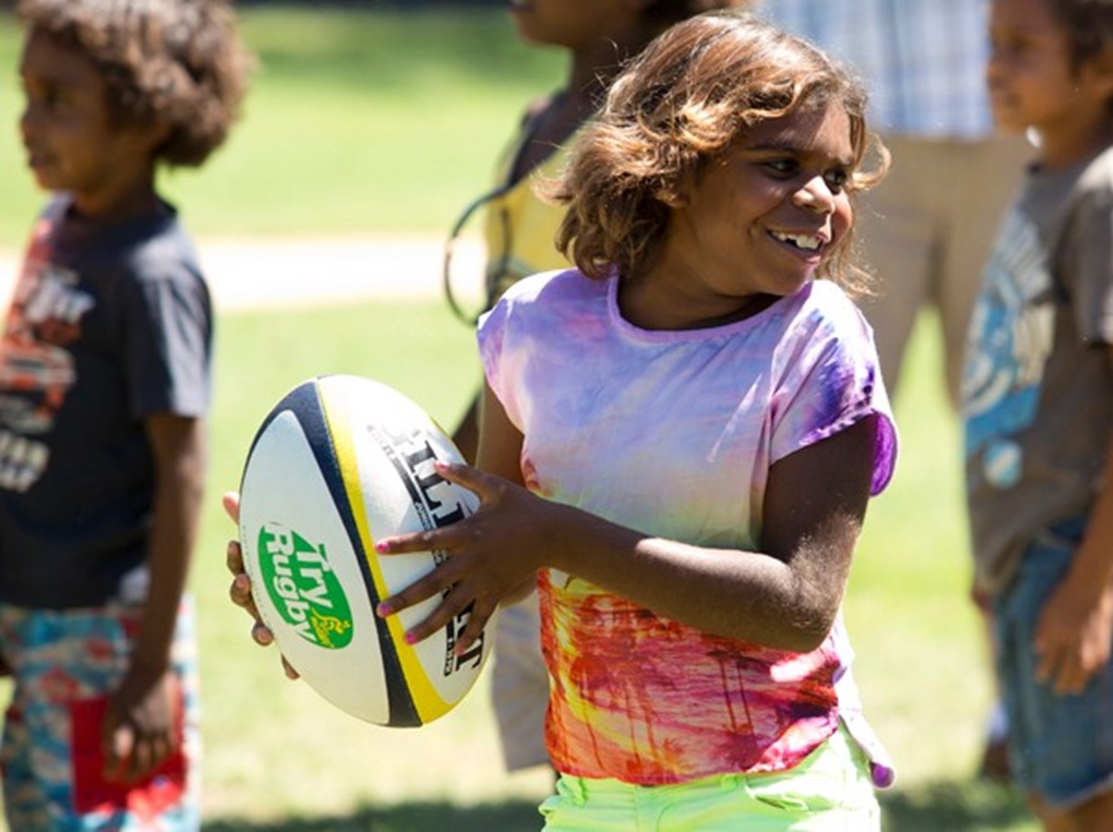 Gallery: Ti Tree Rugby League Clinic | Eels