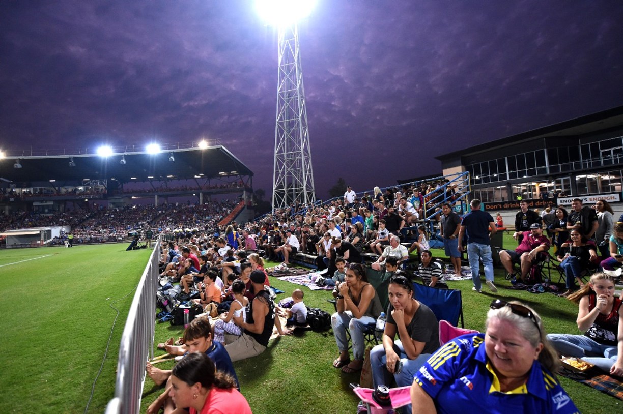 AROUND THE GROUNDS | Eels v Cowboys, Darwin's TIO Stadium | Eels