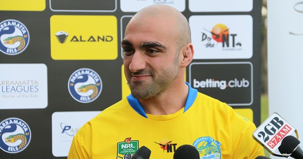 Mannah in full support of Stay Kind Day | Eels