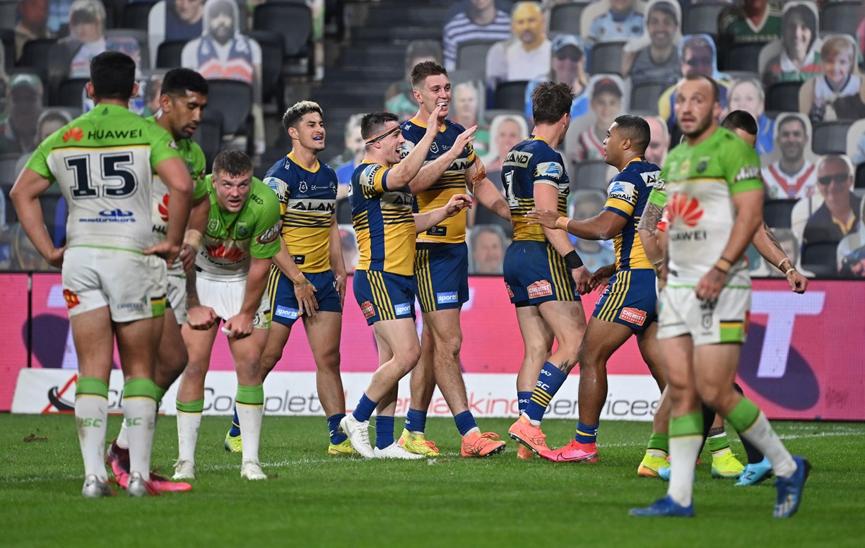Eels v Raiders in photos | Eels