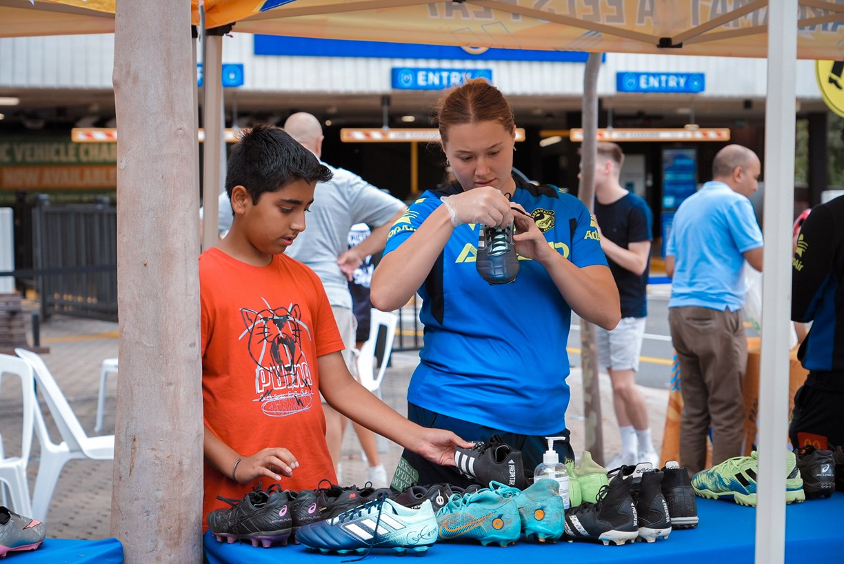 In pictures: The inaugural Great Jnr Aussie Boot Swap | Eels
