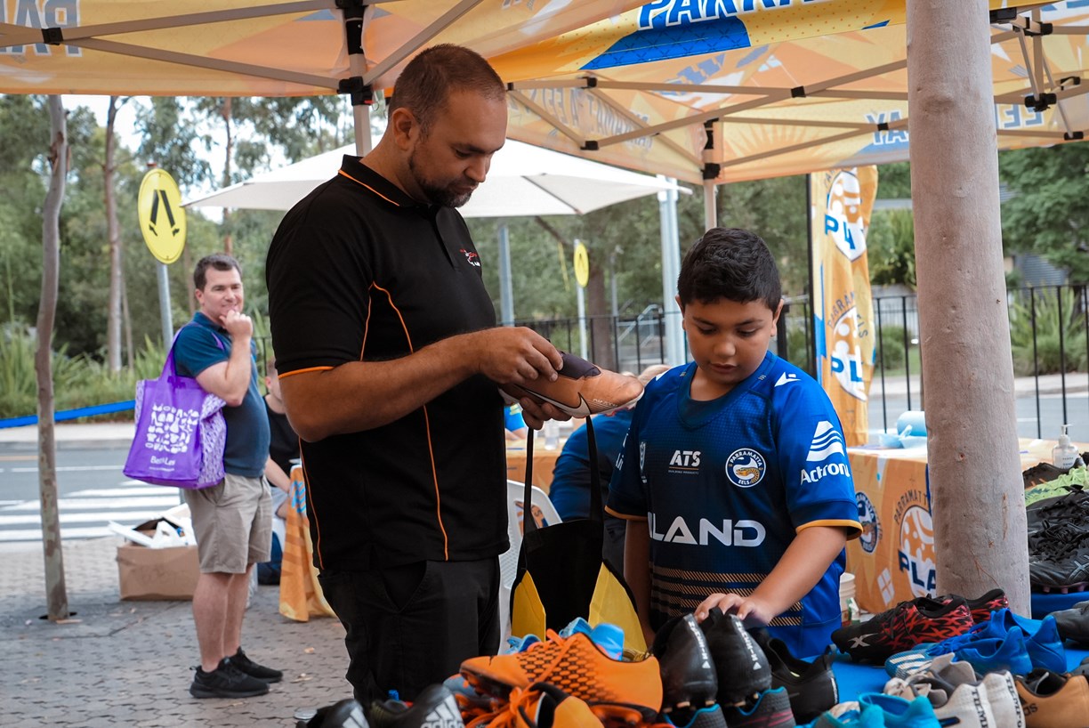 In pictures: The inaugural Great Jnr Aussie Boot Swap | Eels